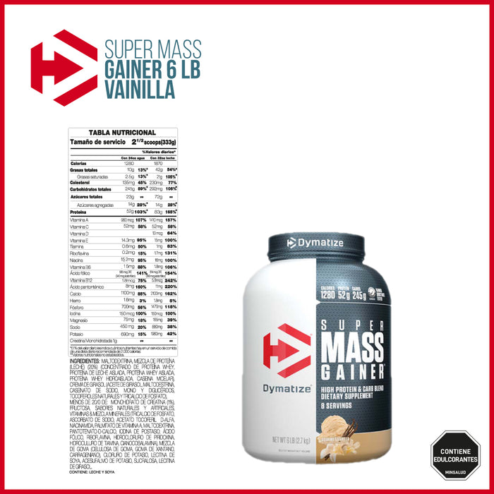 SÚPER MASS GAINER – Dymatize Store